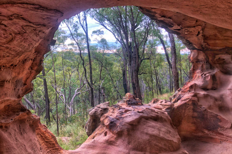 Exploring Pilliga Forest: Sandstone Caves and Sculptures in the Scrub