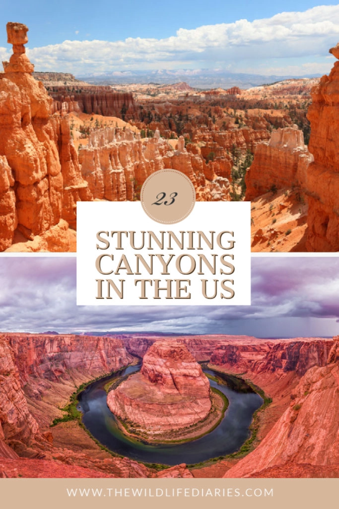24 Stunning Canyons in the US to Add to Your Bucket List