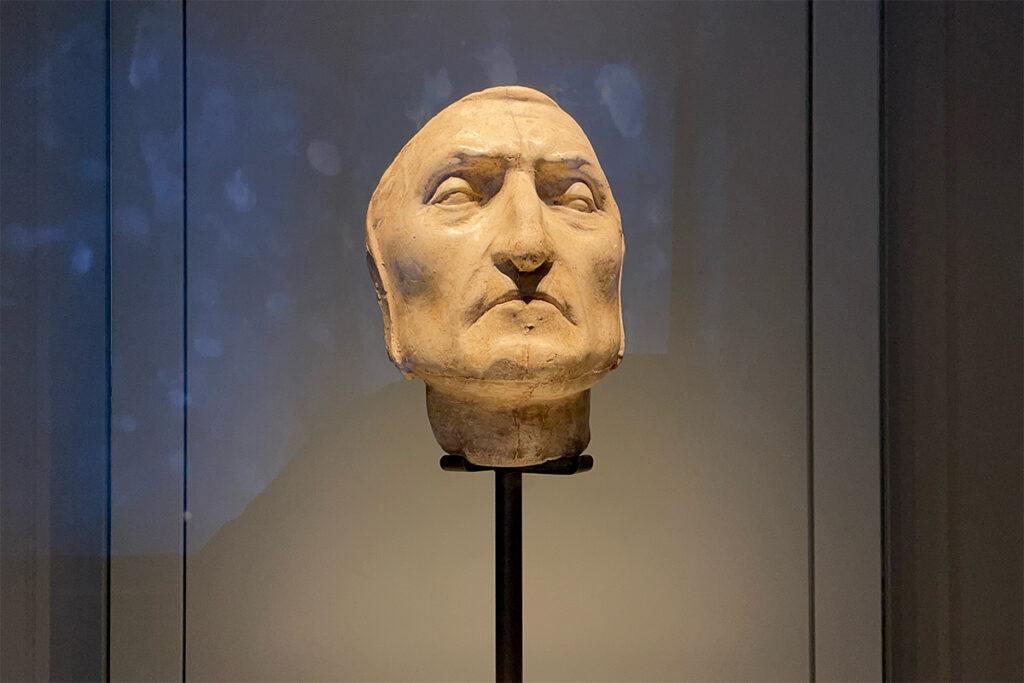 Dante Death Mask Palazzo Vecchio